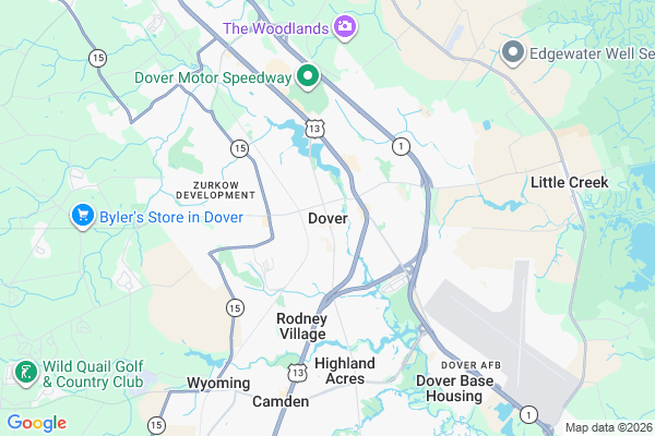 Service Area & Hours | Dover Plumbing Services